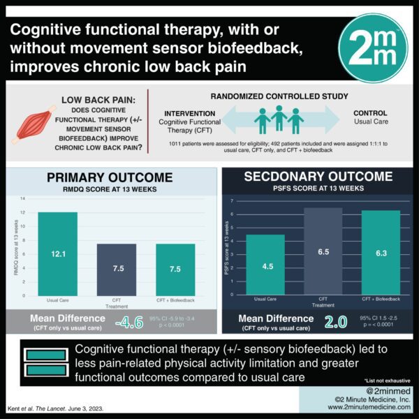 #VisualAbstract: Cognitive functional therapy, with or without movement ...